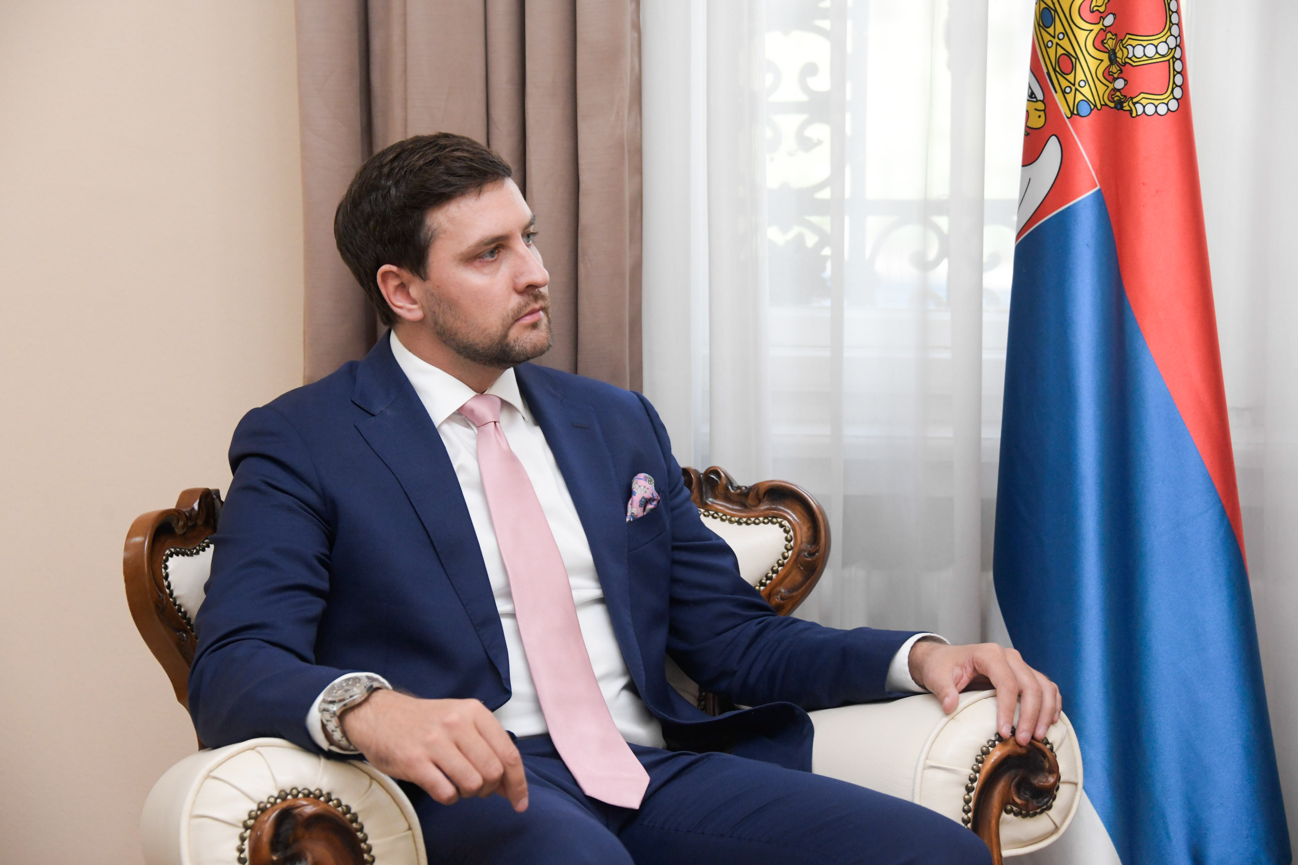 Министар Ђерлек разговарао са градоначелницом Ниша Драганом Сотировски